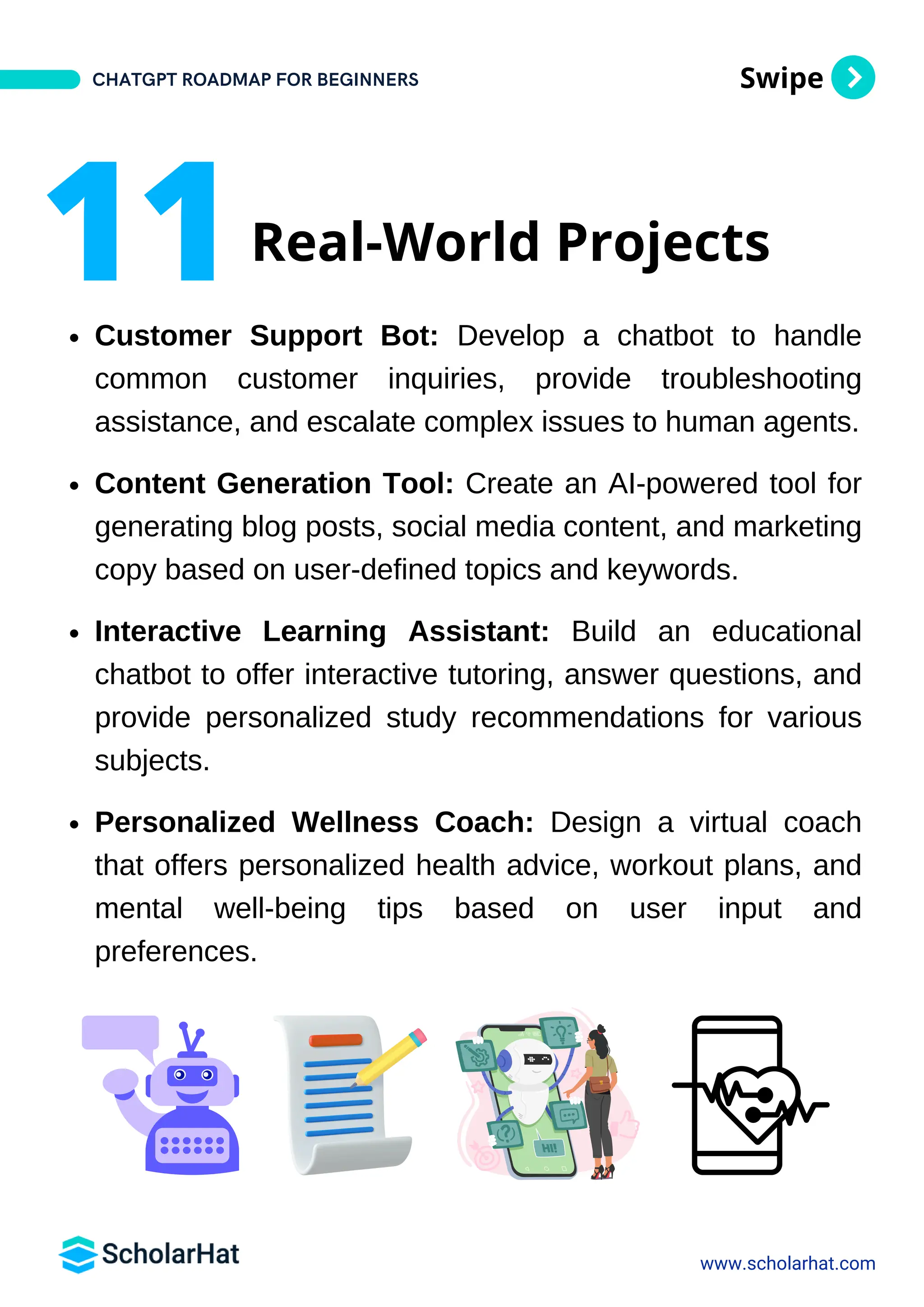 ChatGPT Roadmap for Beginners PDF By Scholarhat | PDF