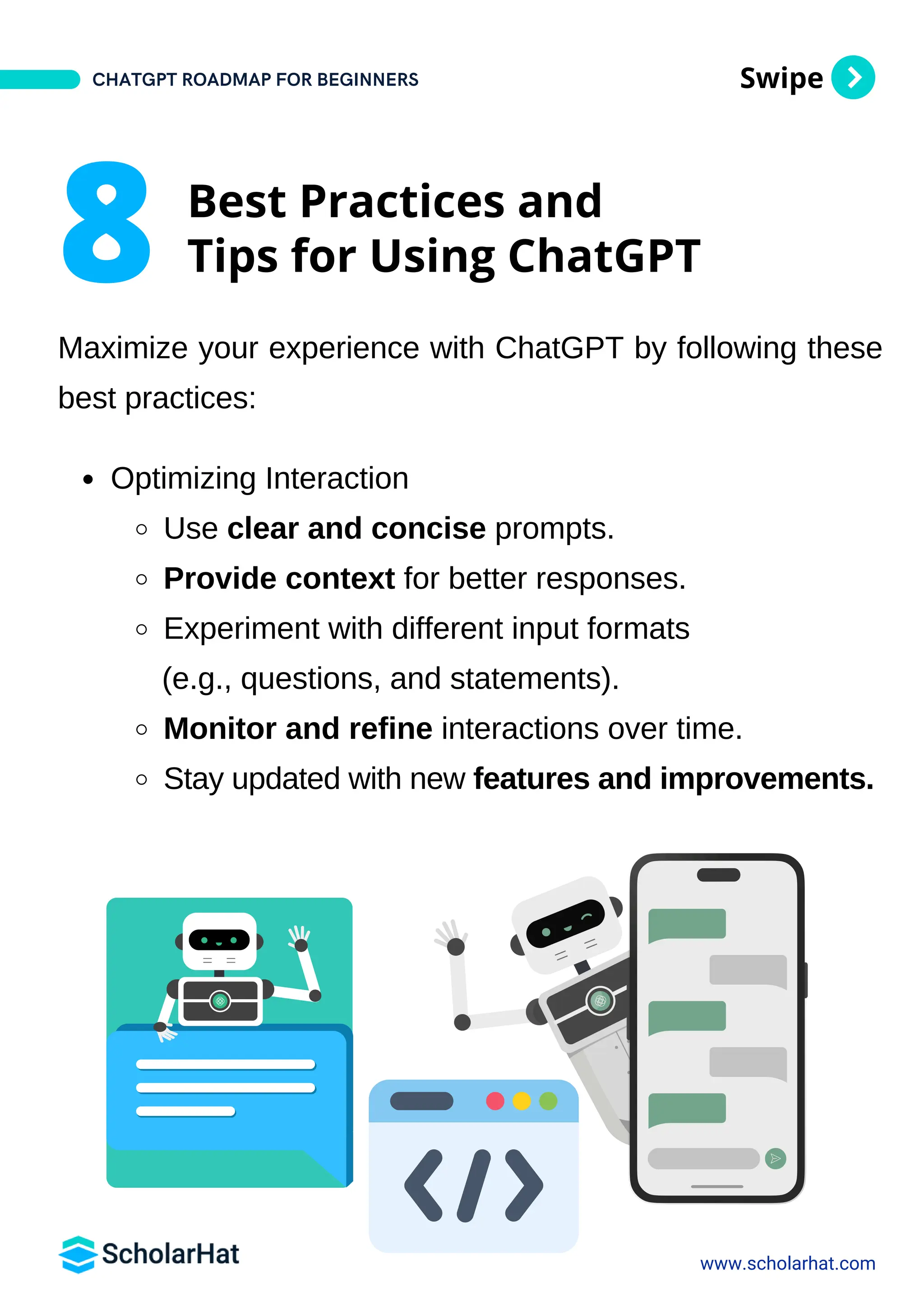 ChatGPT Roadmap for Beginners PDF By Scholarhat | PDF