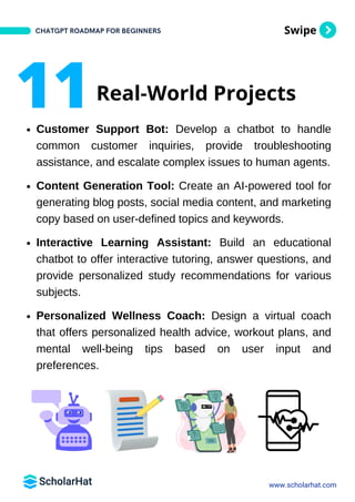 ChatGPT Roadmap for Beginners PDF By Scholarhat | PDF