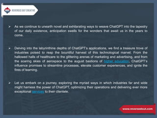 ChatGPT: Transforming 7 Cincinnati Industries: Cutting-Edge AI Breakthrough | PPT