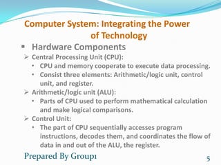 MIS Presentation Chapter III: Hardware | PPT