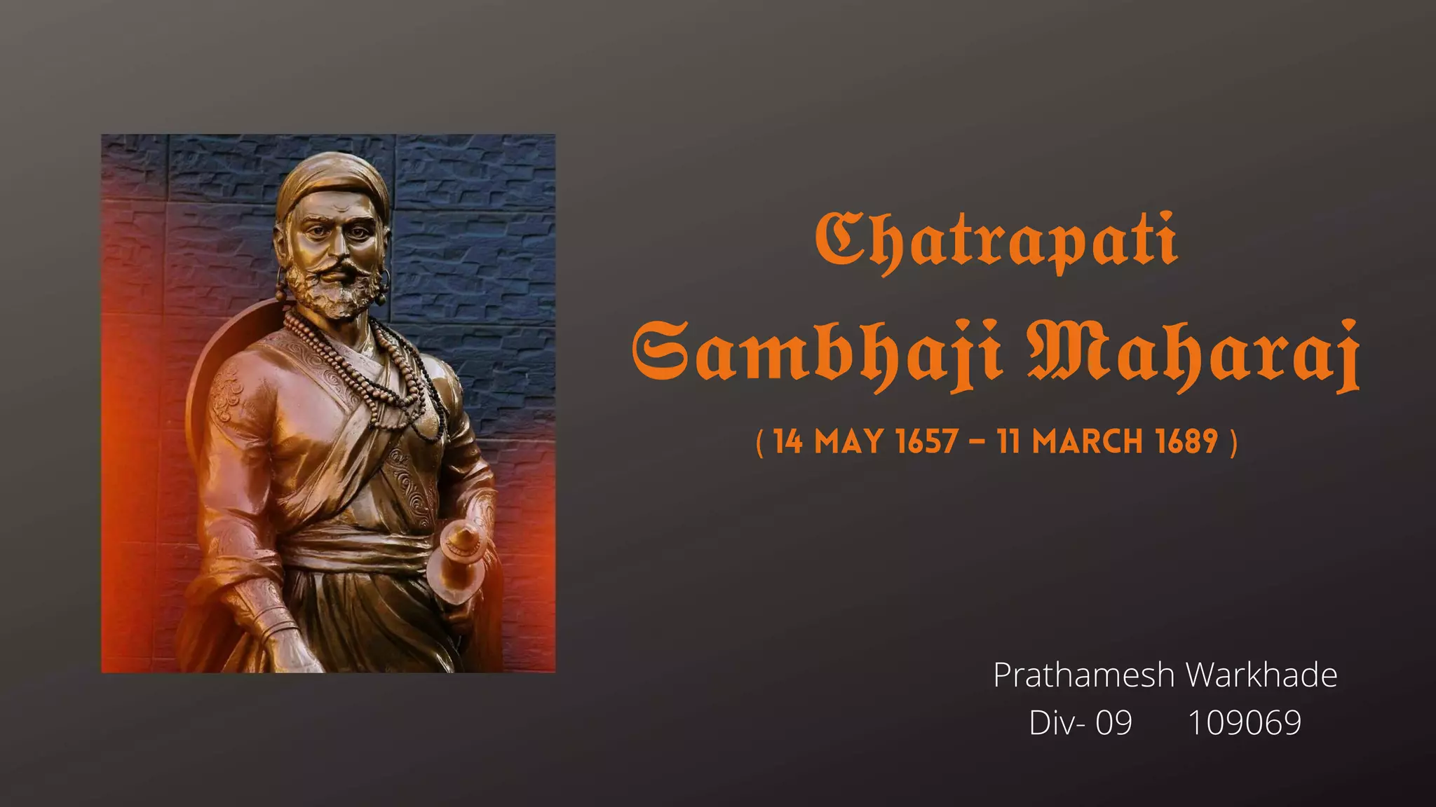 Chatrapati Sambhaji Maharaj.pptx