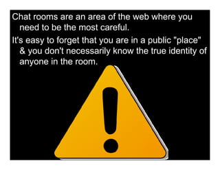Chat Room Safety | PDF