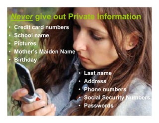 Chat Room Safety | PDF