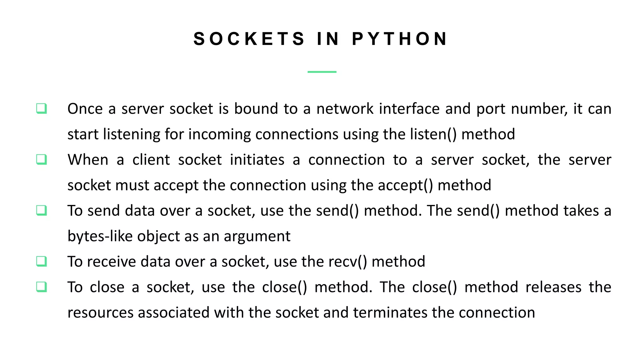 CHAT SERVER | PPT