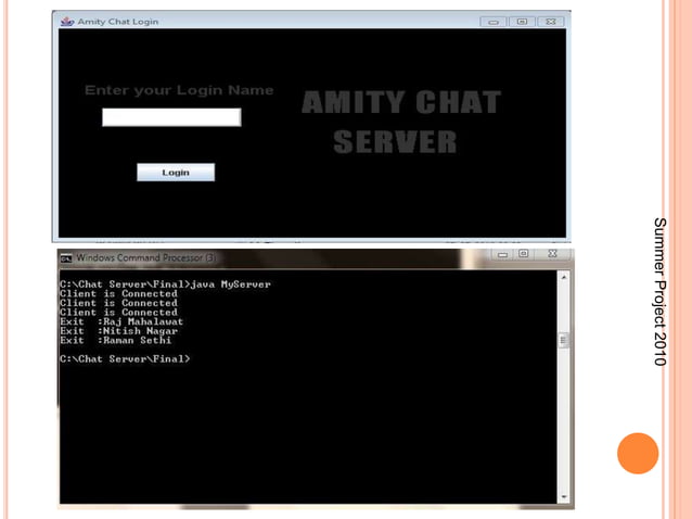 Chat server nitish nagar | PPT