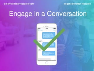 Chatter Research Pitch Deck | PDF