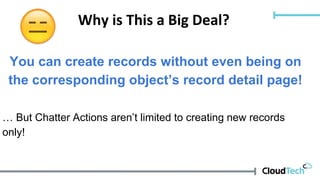 Chatter Actions - Short Version | PPT