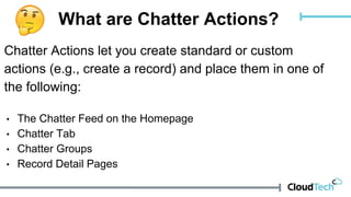 Chatter Actions - Short Version | PPT