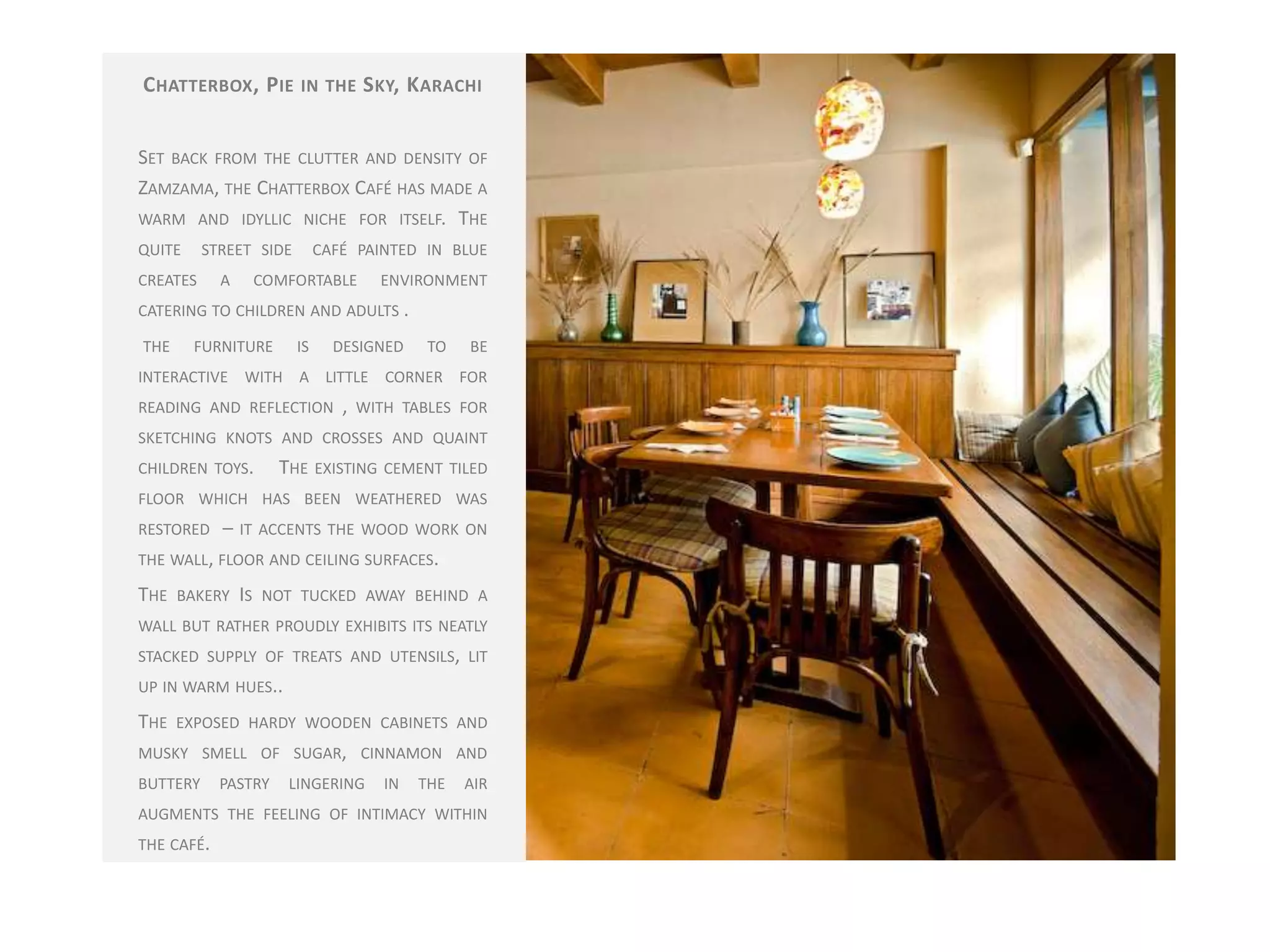 Chatterbox Cafe | PPTX