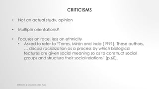 Model of Latino Identity Development and Model of Hispanic Identity ...