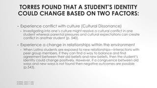 Model of Latino Identity Development and Model of Hispanic Identity ...