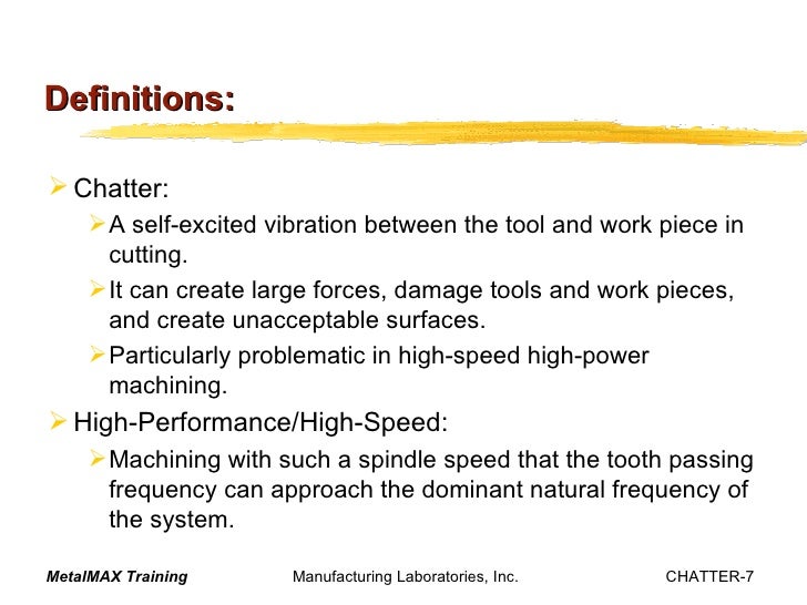 Chatter Overview Chatter Overview