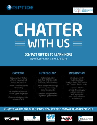 Chatter Time | PDF | Web Conferencing | Computer Software and Applications