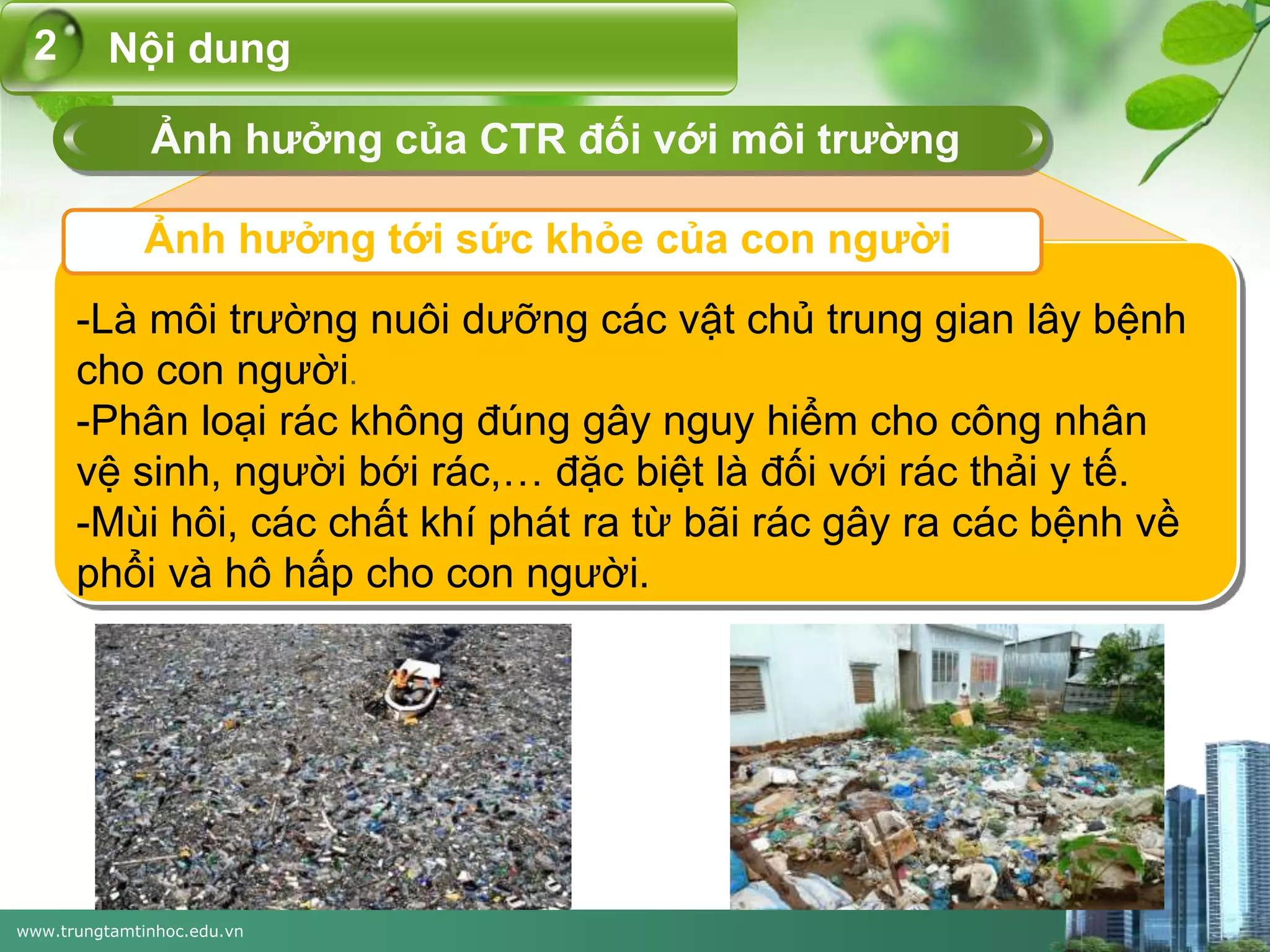 Powerpoint Chất thải rắn | PPTX