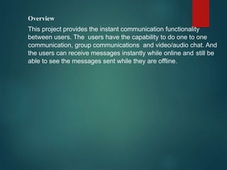 CHATTING APPLICATION.pptx