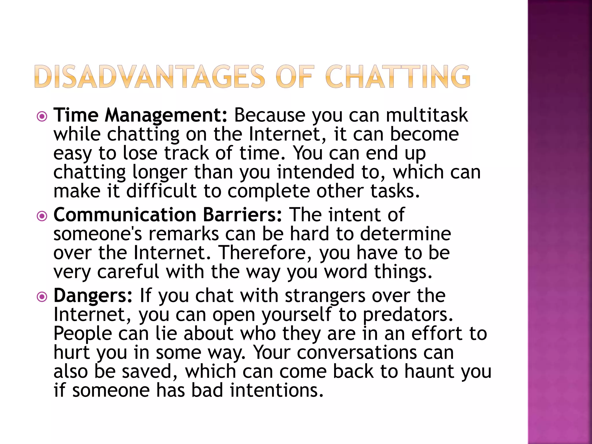 Chatting & Email | PPTX