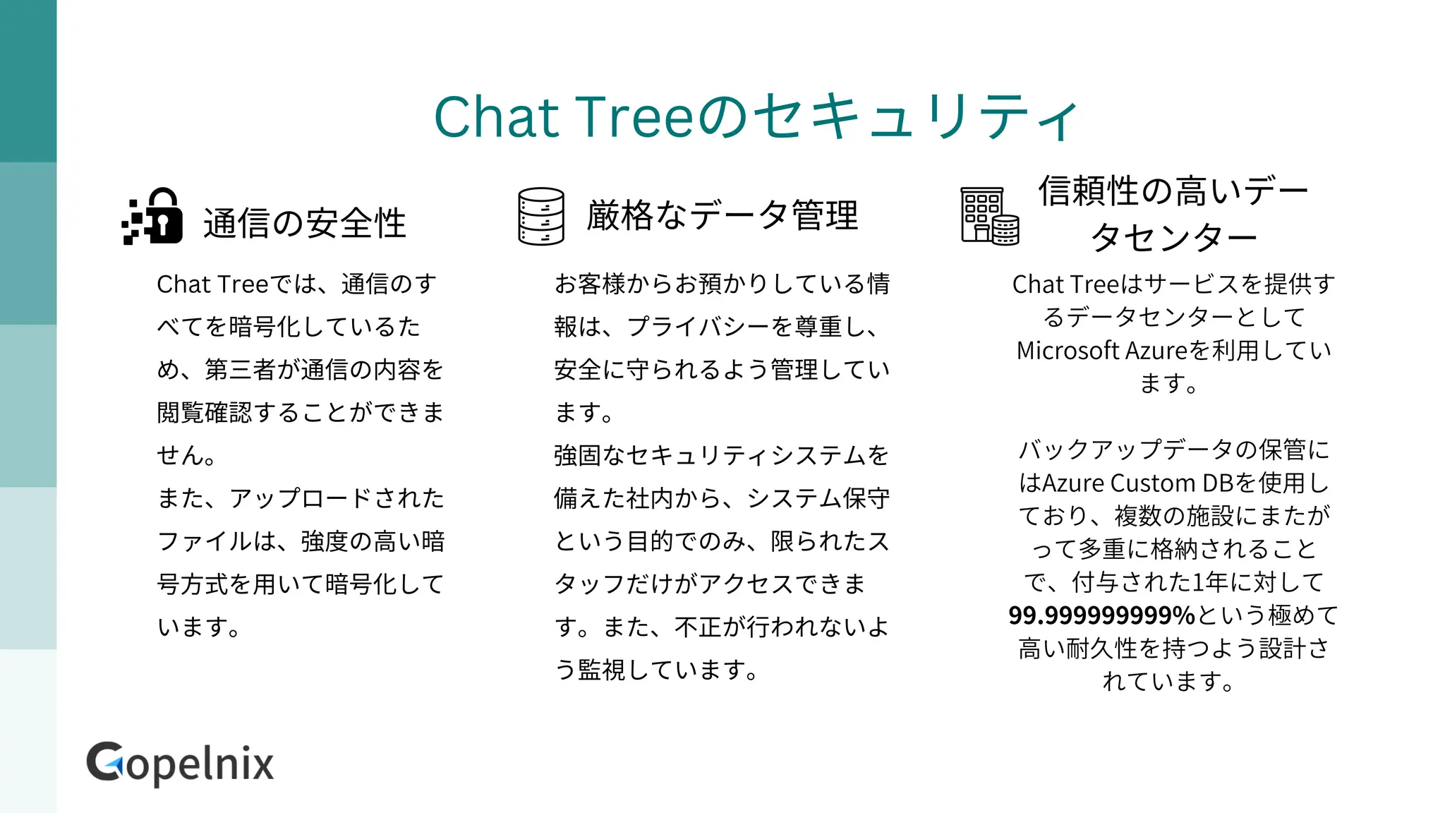 Chat Tree 製品案内 Chat Treeは次世代のAIチャットボットサービス.pdf