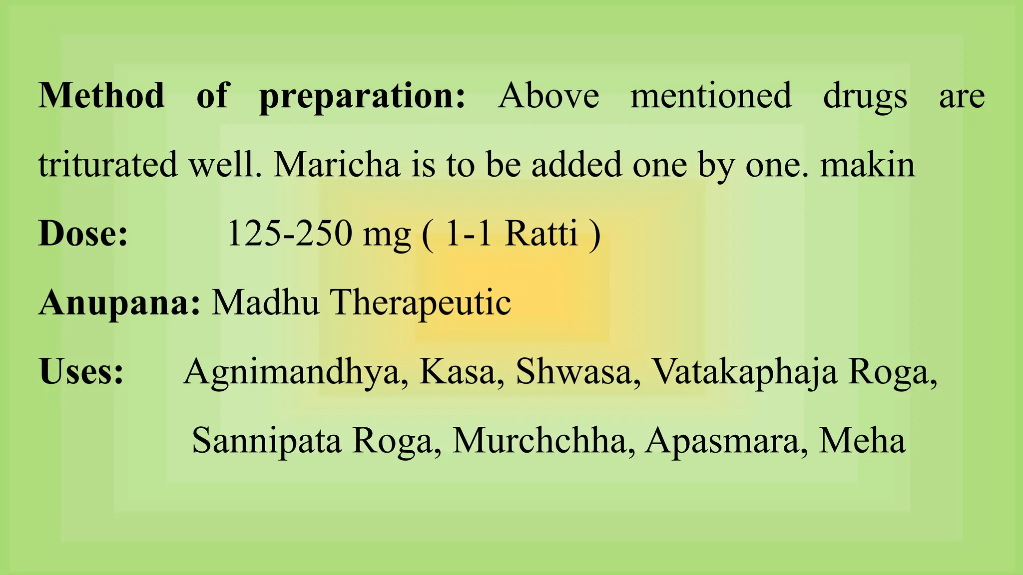 Chaturvidha Rasayana/ parad murchit kalpa / rasa kalpa/. Kharliya ...