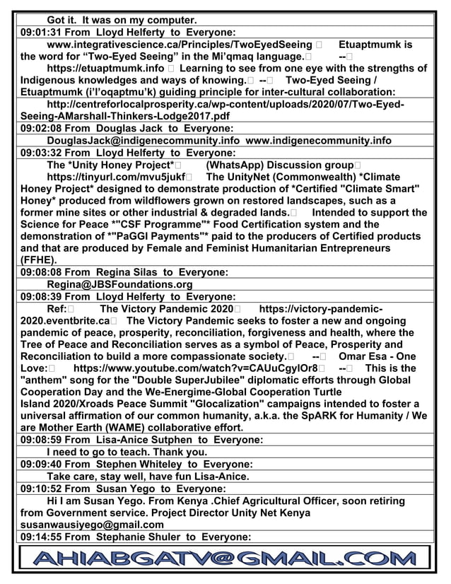 Chat v20220609 Week Fifty-Three AHIABGA Indigenous Global Unity Summit.pdf