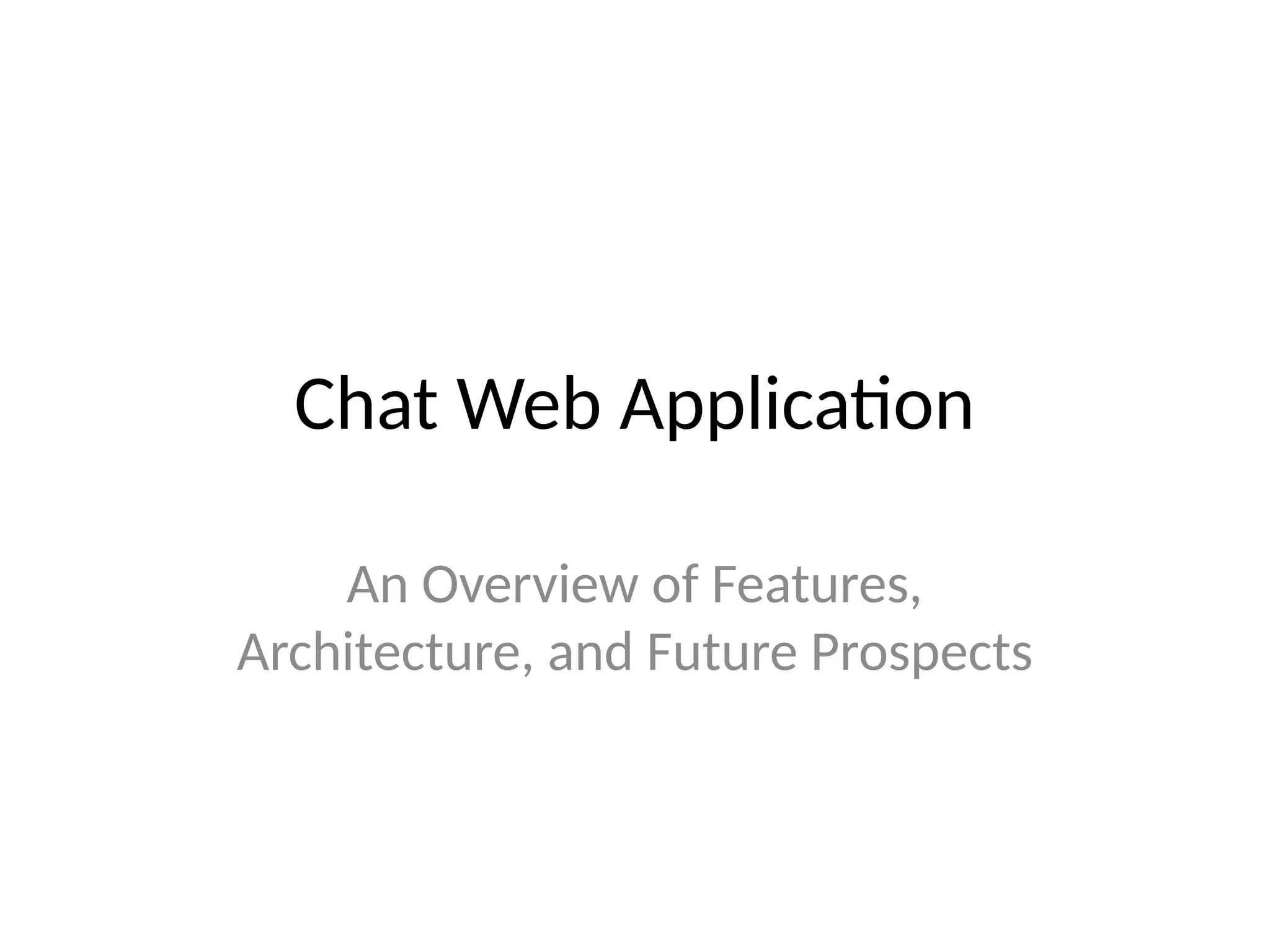 Chat Application Which is Made using MERN.pptx