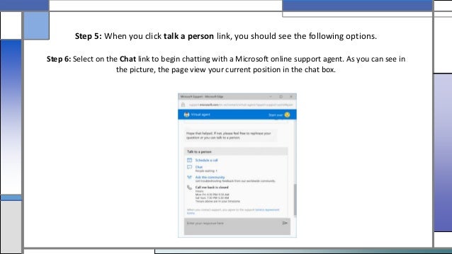 How To Chat with Microsoft Support Person Online