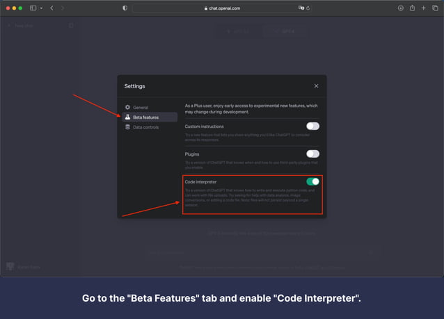 Presentation on how to chat with PDF using ChatGPT code interpreter | PPT