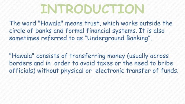 HAWALA Transactions | PPTX