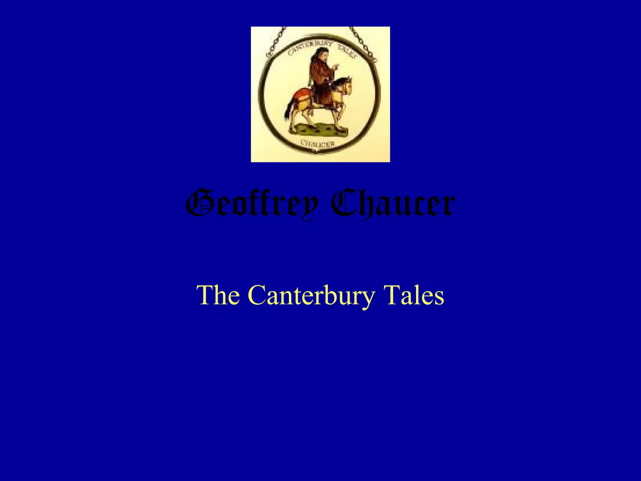 Chaucer | PPT