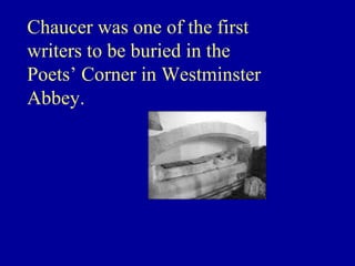 Chaucer | PPT