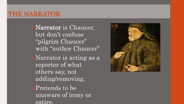 Chaucer's Canterbury Tales - General Prologue and Characters Overview | PPT