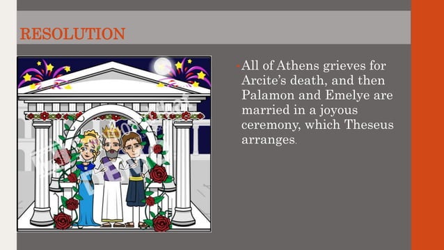 Chaucer's Canterbury Tales -the-knight's tale plot diagram | PPT