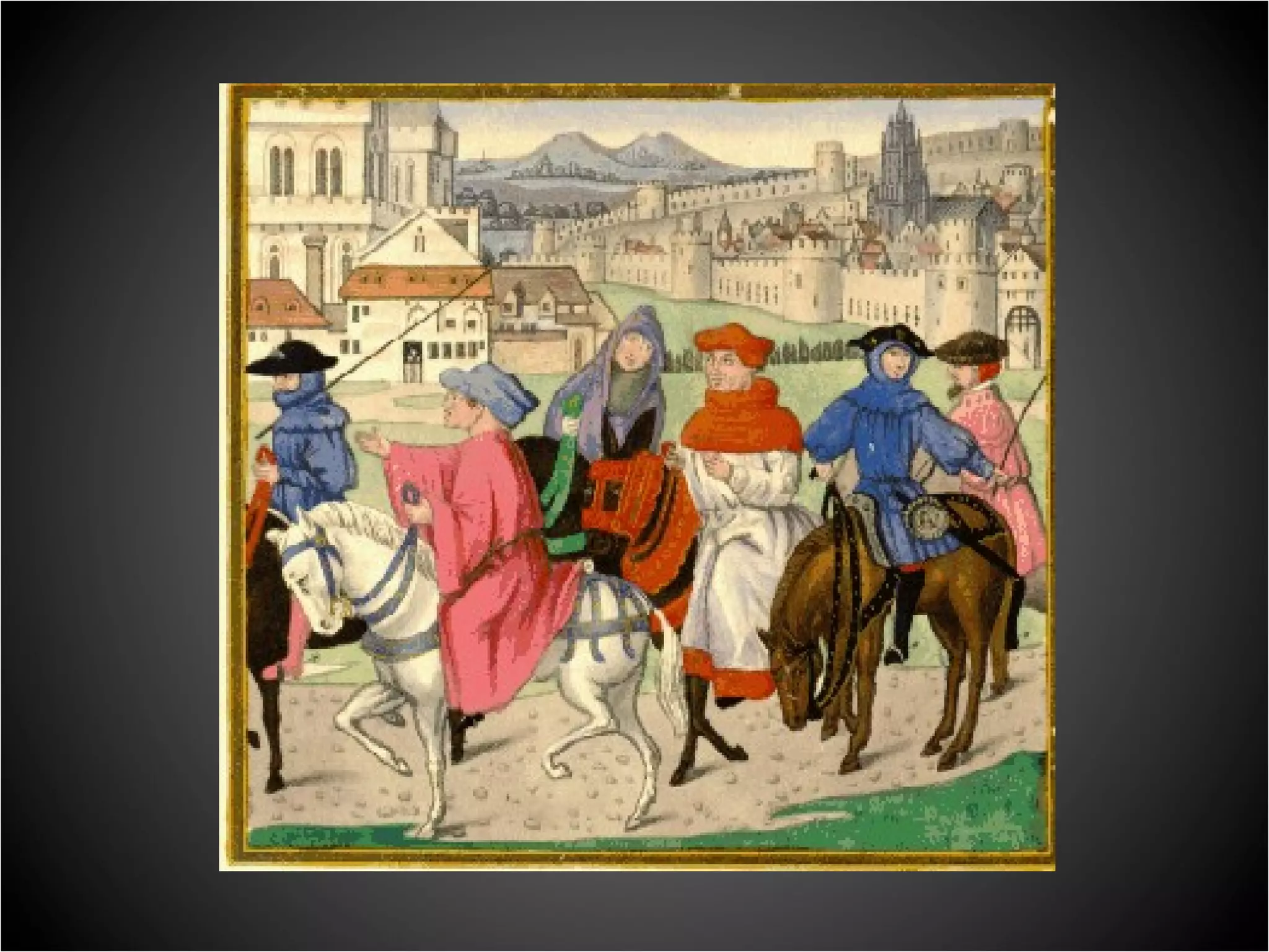 Chaucer and Pilgrimage Powerpoint | PPT