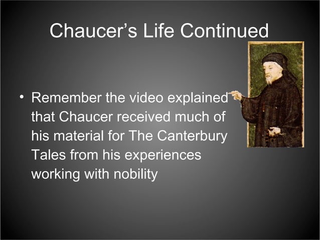 Chaucer and Pilgrimage Powerpoint | PPT