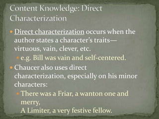 Middle Ages, Chaucer, and The Canterbury Tales | PPT