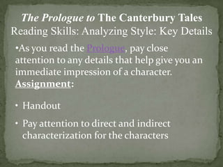 Middle Ages, Chaucer, and The Canterbury Tales | PPT