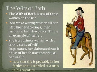 Middle Ages, Chaucer, and The Canterbury Tales | PPTX