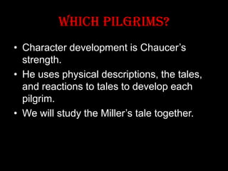 Chaucer’s Canterbury Tales | PPTX