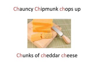 Chauncy chipmunk | PPTX