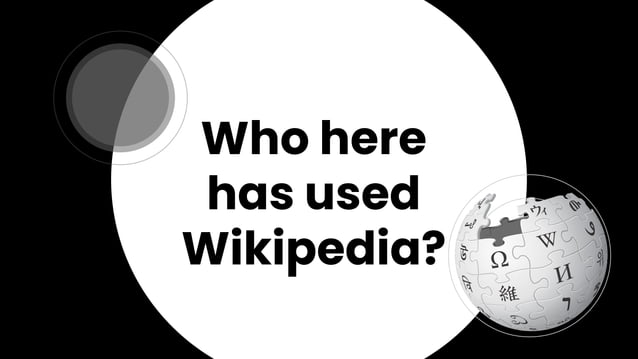 Free for All: Wikipedia, Wikimedia, and the Future of History | PPT