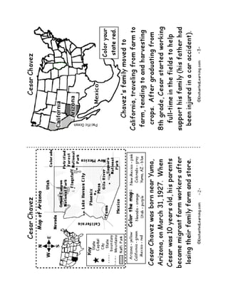 Cesar Chavez booklet | PDF