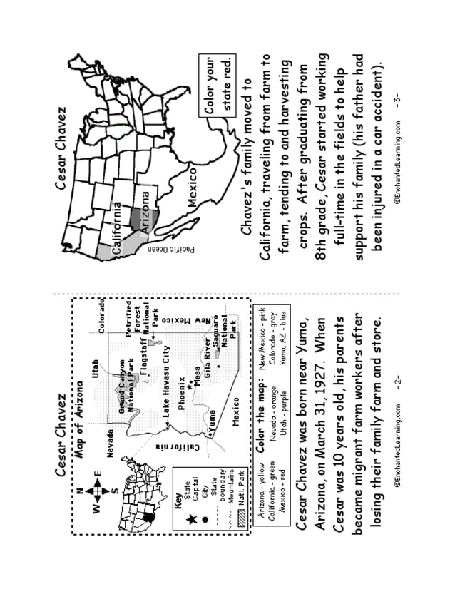 Cesar Chavez booklet | PDF