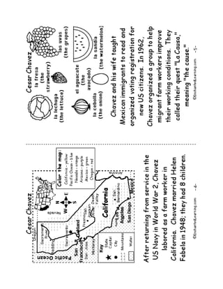 Cesar Chavez booklet | PDF | Books and Literature