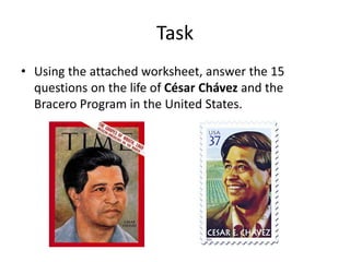 Chavez web quest | PPTX