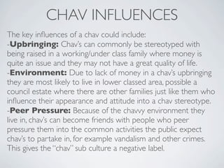 Chav Youth Subculture | KEY