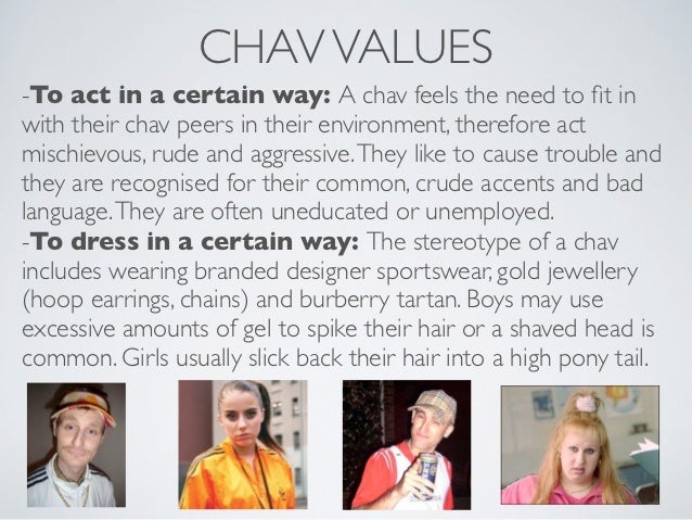 Chav Youth Subculture