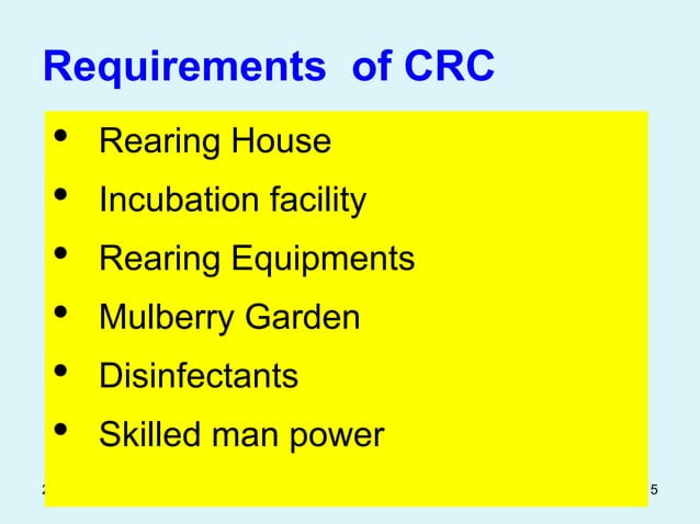 chawki rearing presentation with detail information about chawki rearng ...