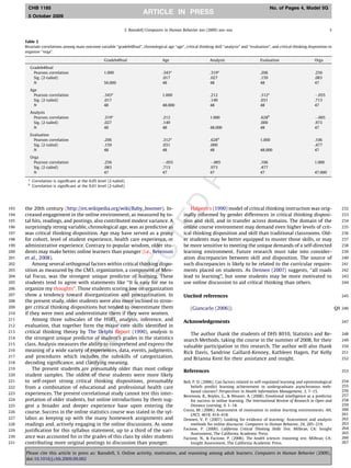 Chb 1185 | PDF | Adult Education | Education