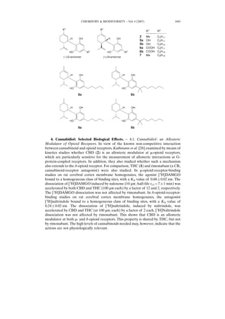 Cannabidiol – Recent Advances | PDF