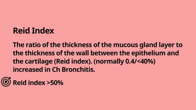 Lung, Robbins Pathology , COPD, Chronic Bronchitis | PPTX